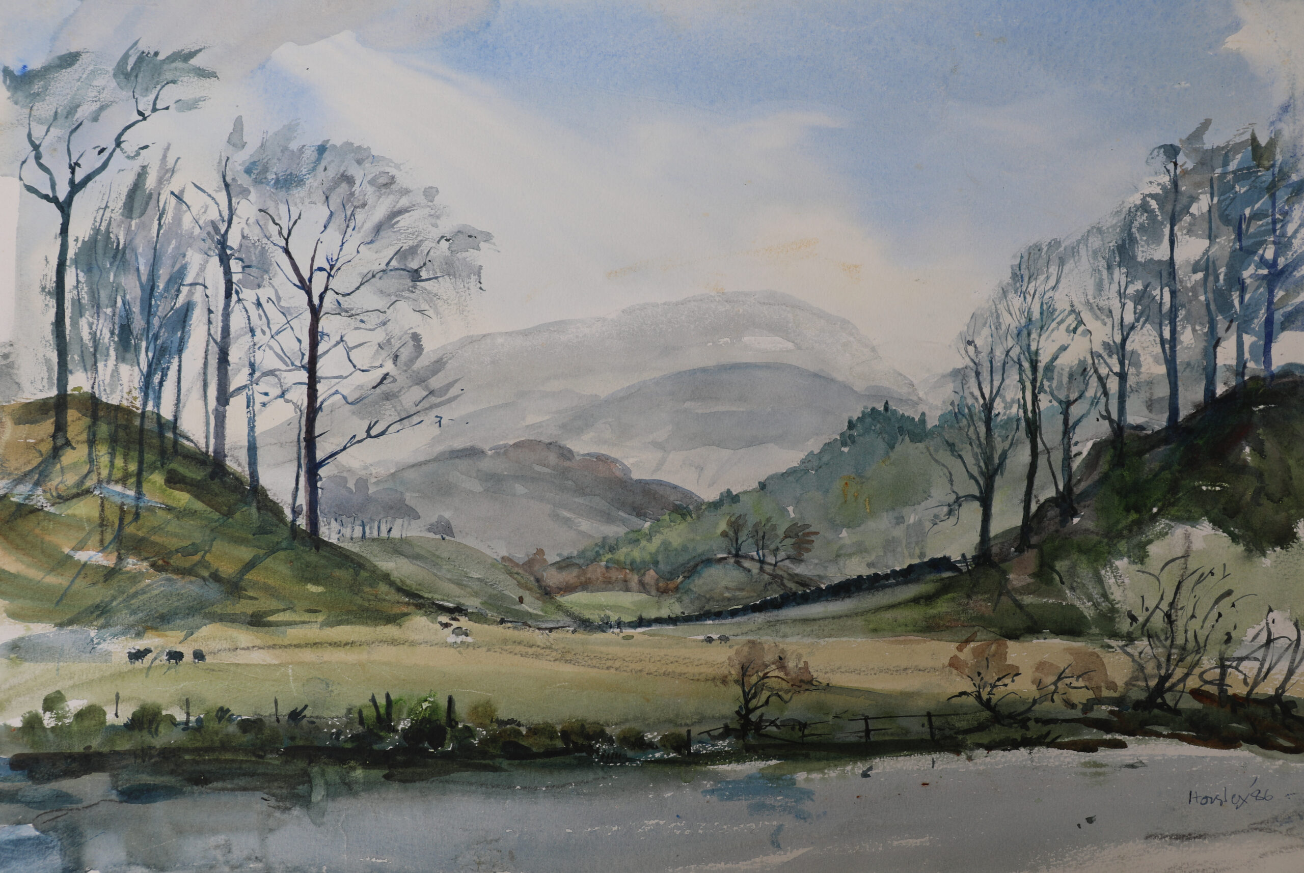 Gallery of pictures for sale – Watercolours by Rupert Horsley (1905-1988)